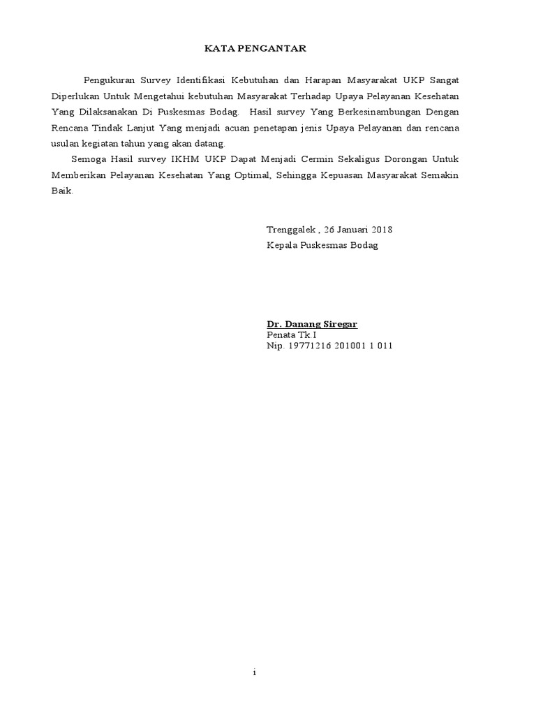 Kata Pengantar SKHM Ukp | PDF | Pengembangan Diri