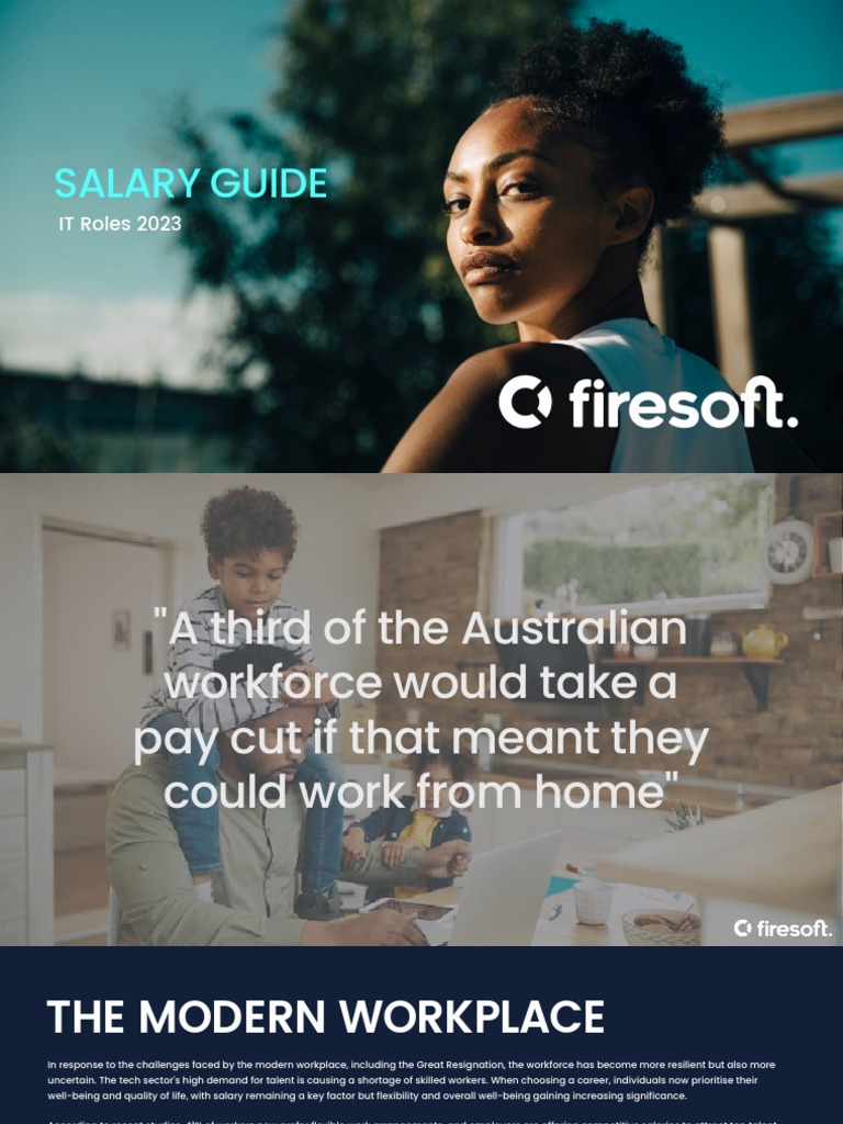 Firesoft 2023 It Salary Guide | PDF | Employment | Economies