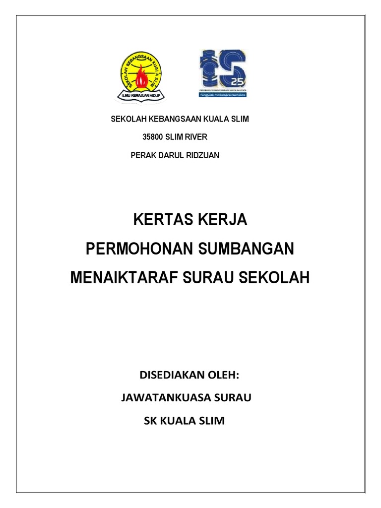 Kertas Kerja Menaiktaraf Surau | PDF