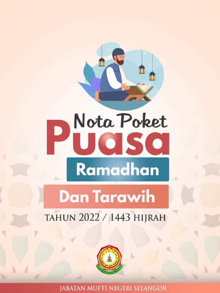 Nota Poket Ramadan 2022 | PDF