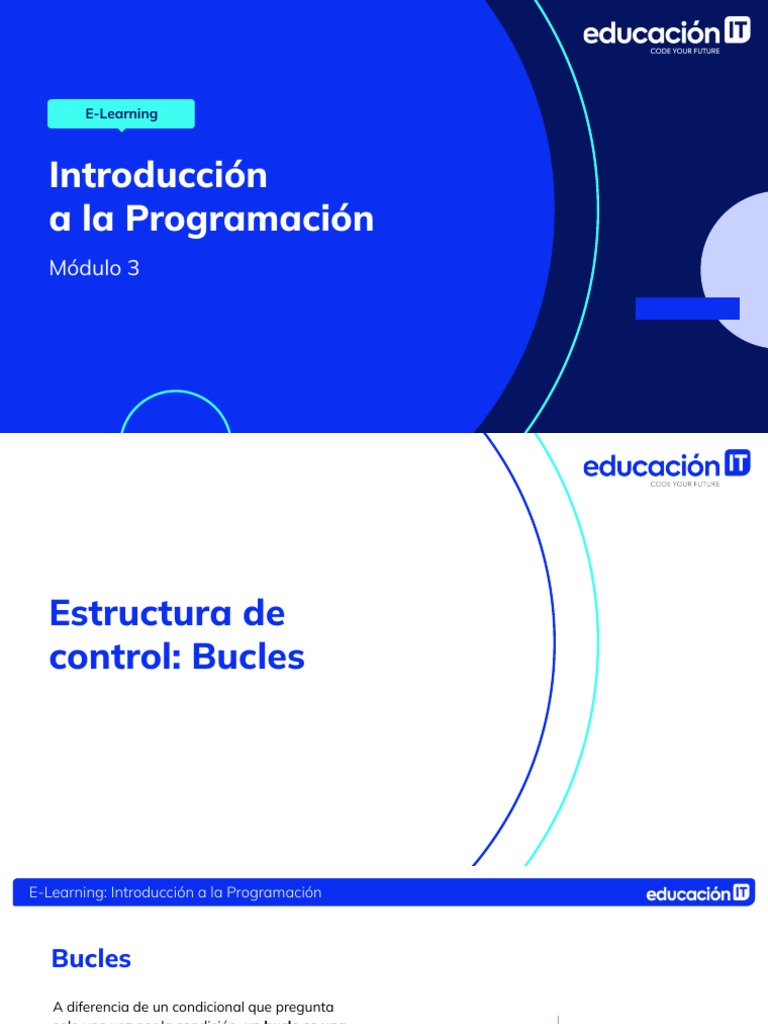 Estructura de Control: Bucles en Programación | PDF