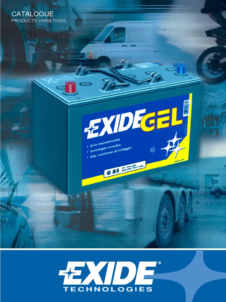 Exide Gel Aku | Download Free PDF | Electrical Components | Electrical ...