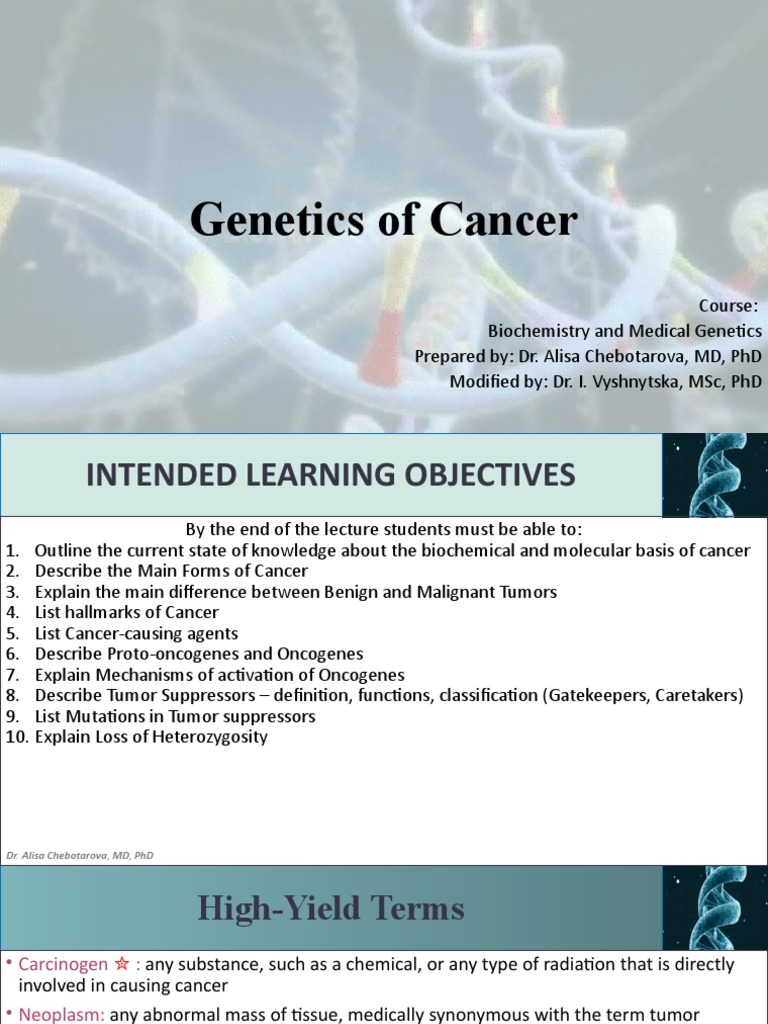 Genetics of Cancer | PDF | Cell Cycle | P53