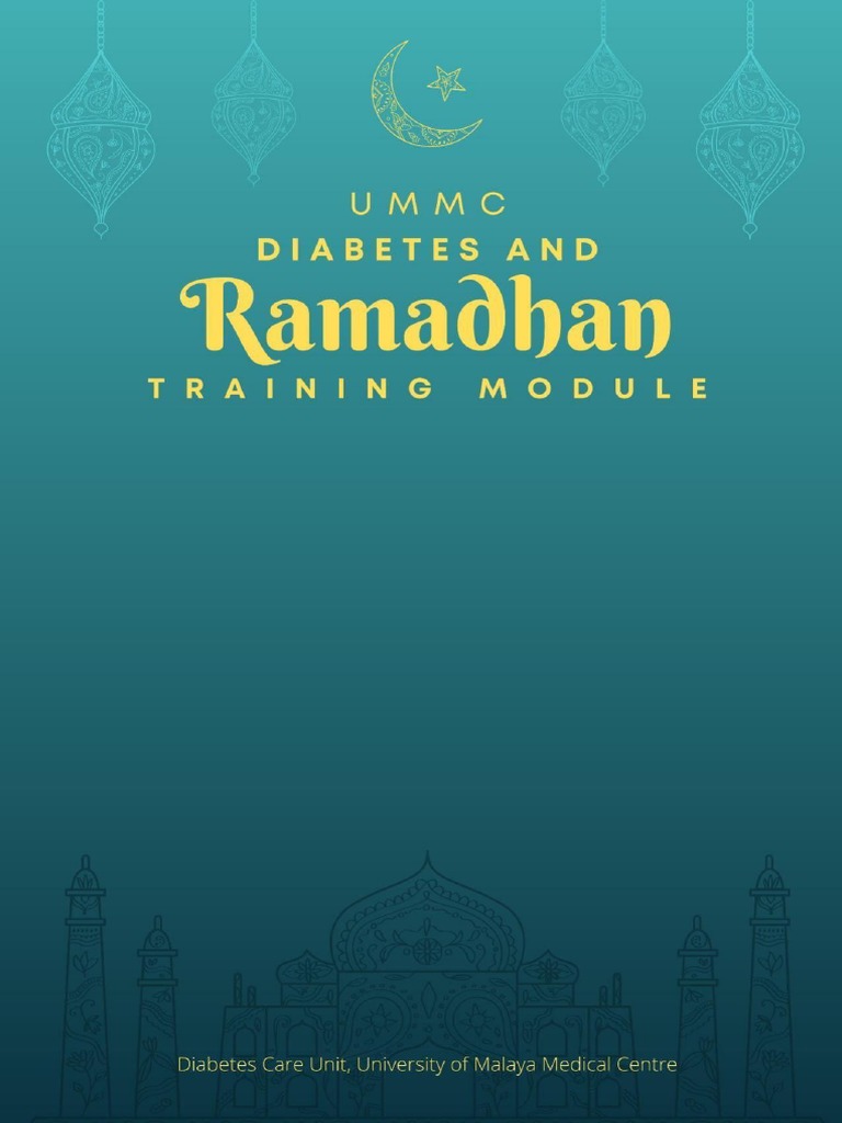 UMMC DM Ramadhan Module HCP v1.3 Mar2023 | PDF | Hypoglycemia | Hyperglycemia