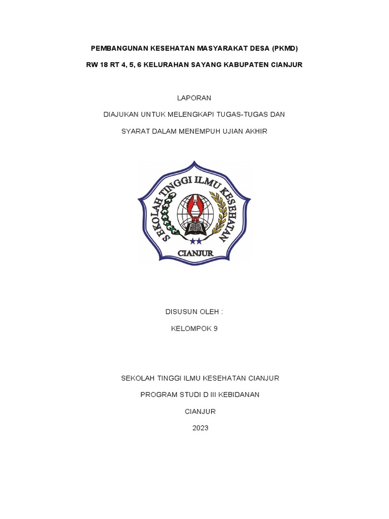 Laporan KLMPK 9 | PDF