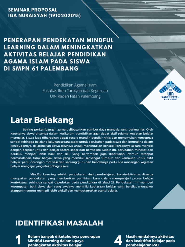 Sempro Mindful Learning | PDF