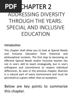 Special Needs Education, PPT 1, 2 & 3 Combined-1 | PDF | Inclusion ...