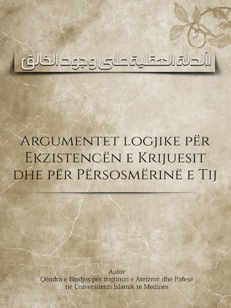 Argumentet Për Ekzistencën e Krijuesit | PDF
