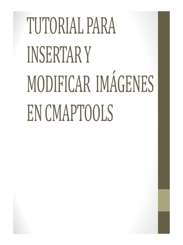 Insertar Imágenes en CmapTools | PDF | Informática