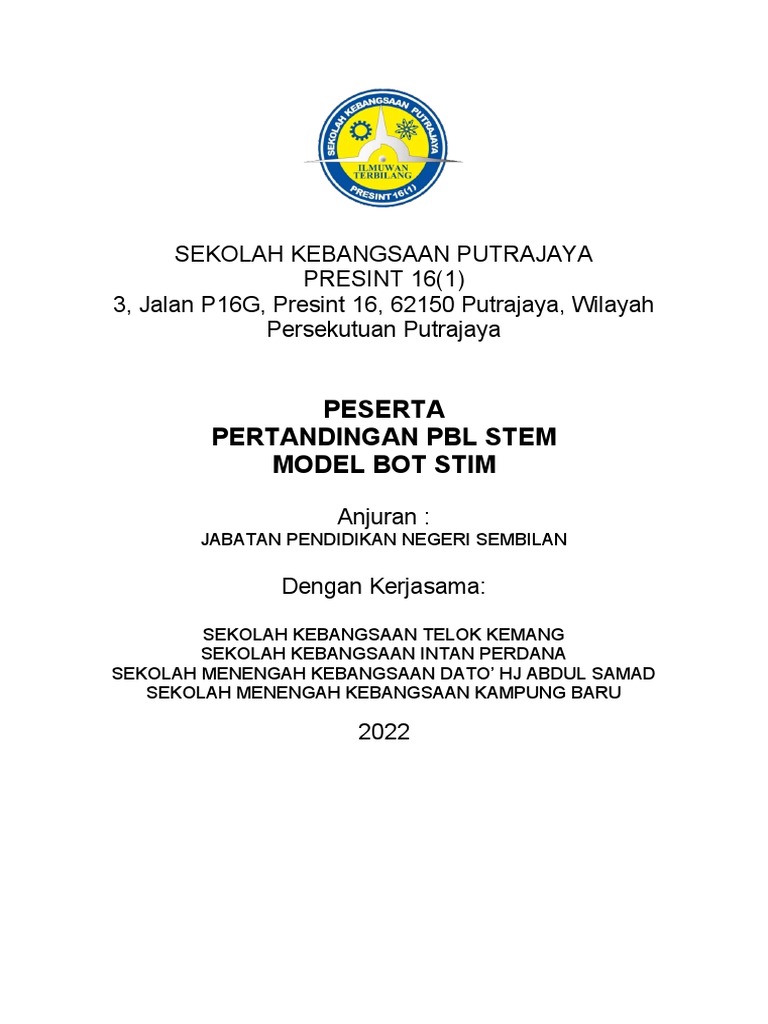 Kertas Kerja Pertandingan Bot Stim | PDF