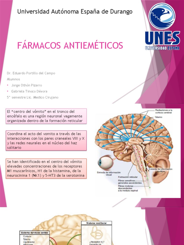 Fármacos Antieméticos | PDF | Medicina | Tratamientos médicos