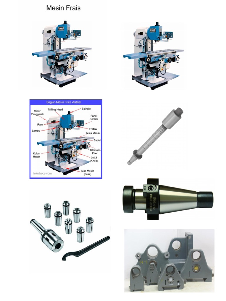 Gambar Mesin Frais | PDF