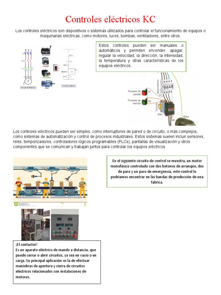 Controles Eléctricos 01 | PDF