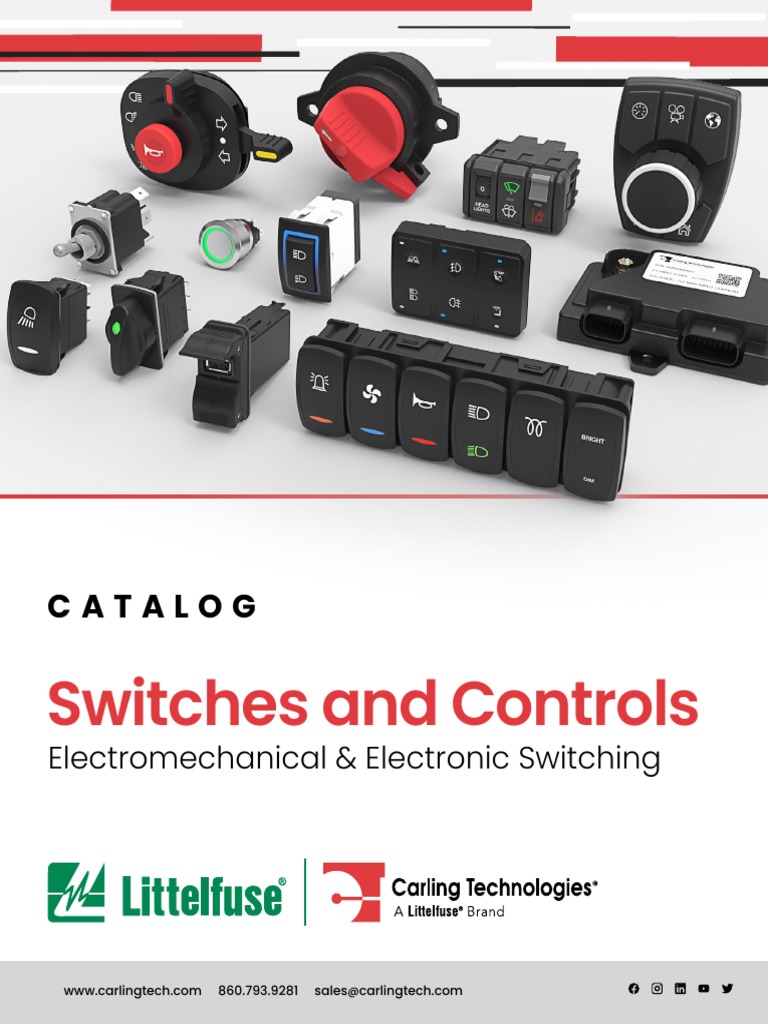 Switches and Controls: Catalog | Download Free PDF | Switch | Electrical Connector
