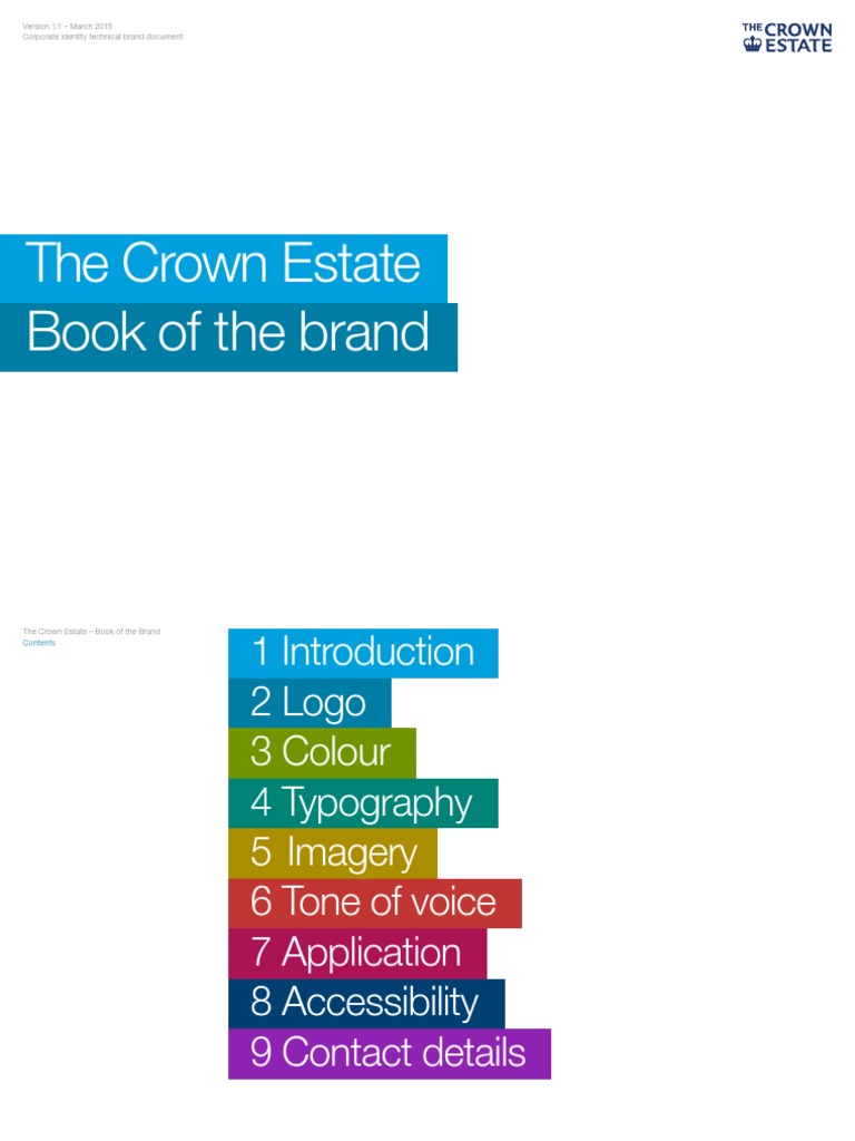 The Crown Estate Book of The Brand | PDF | Brand | Strategic Management