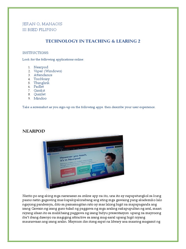 Online Apps | PDF
