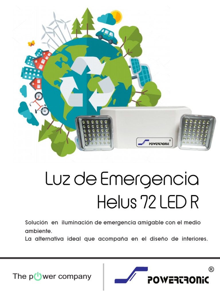 Luz de Emergencia Helus 72 Led R | PDF