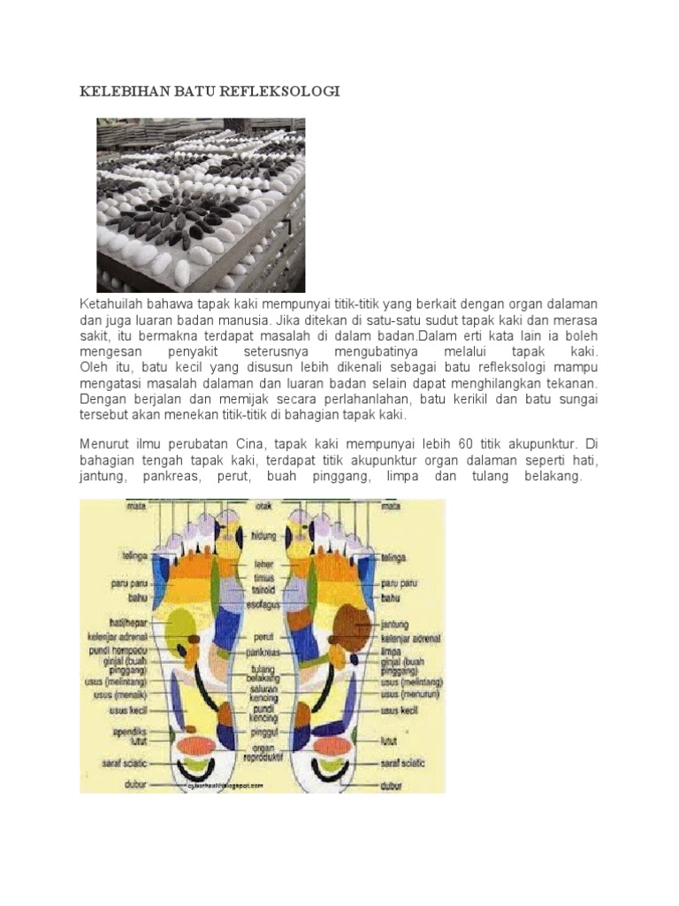 Kelebihan Batu Refleksologi Pdf