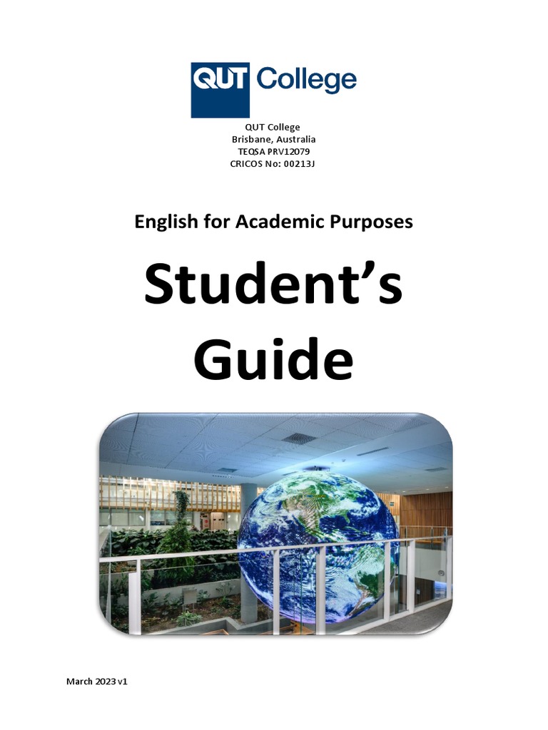 Student's Guide: English For Academic Purposes | PDF | Turnitin ...