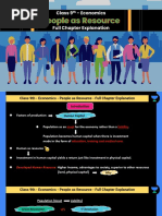 Class 9 Economics Chapter 2 Notes - People As Resource Free PDF | PDF ...