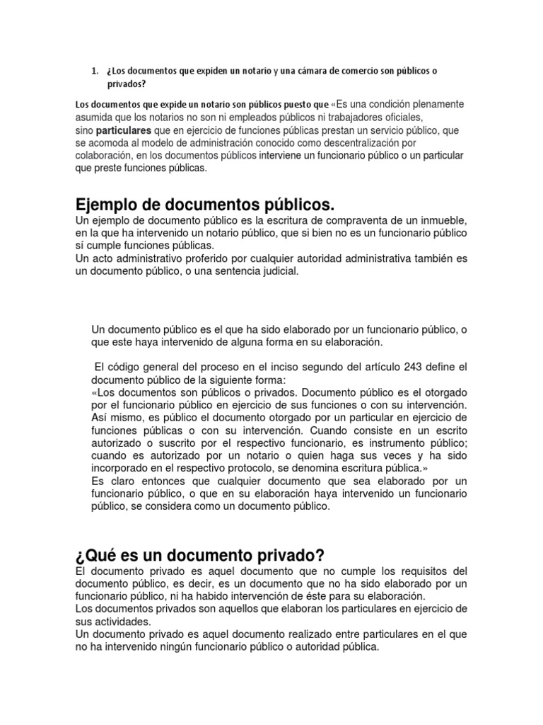 Ejemplo de Documentos Públicos | PDF | Justicia | Crimen y violencia