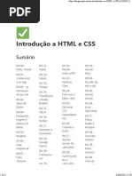 Lista Completa de Tags HTML Com Exemplos PDF Grátis | PDF | Html | Html5