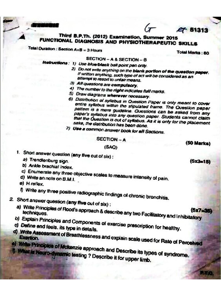 FDPS Que. Papers | PDF