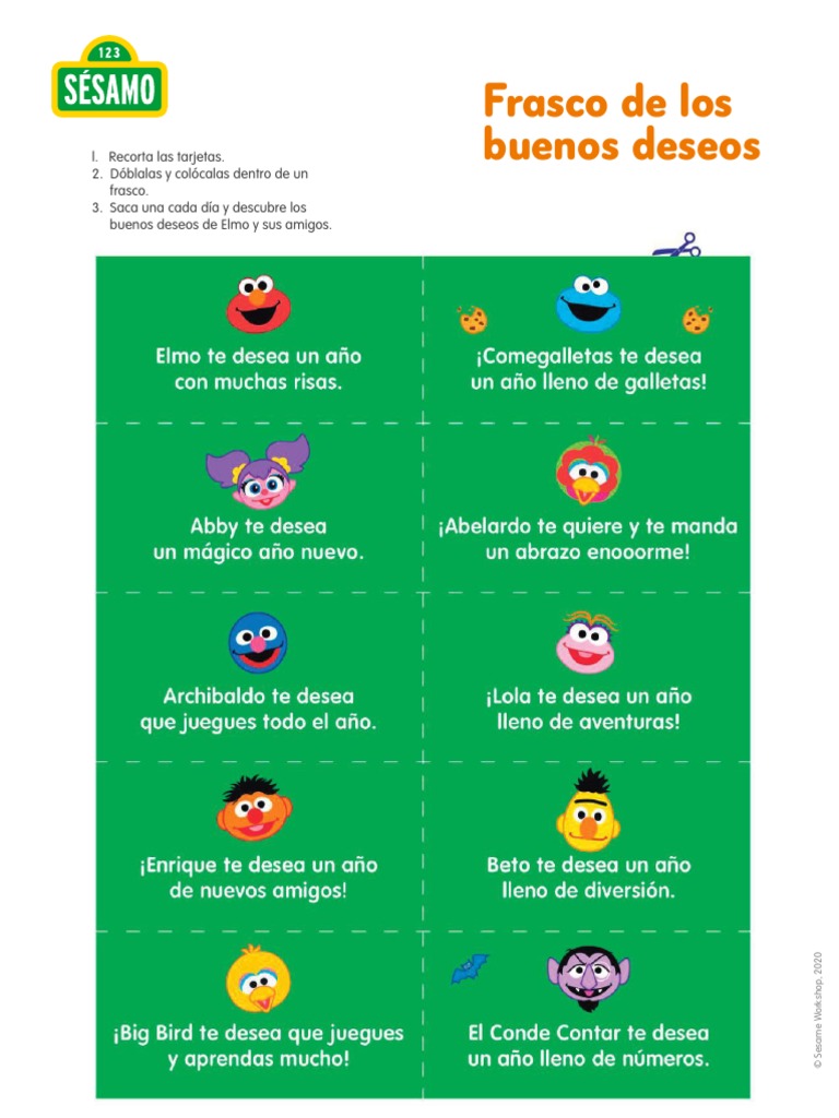 Frasco de Los Buenos Deseos | PDF