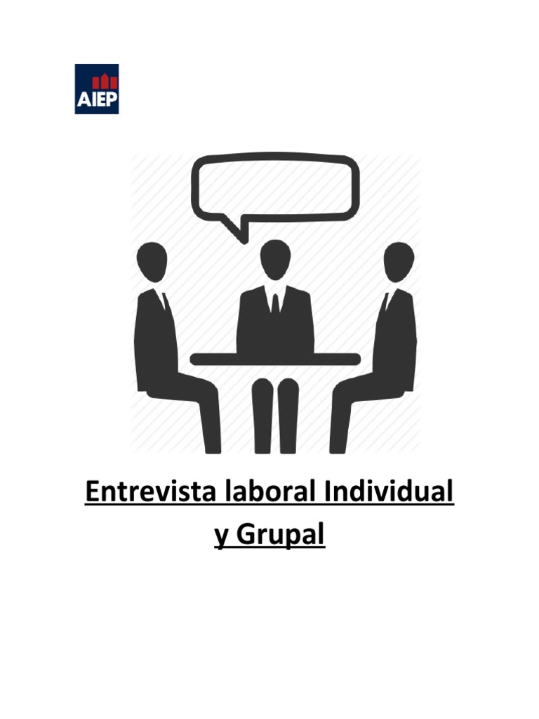 Entrevista Laboral Individual y Grupal | PDF