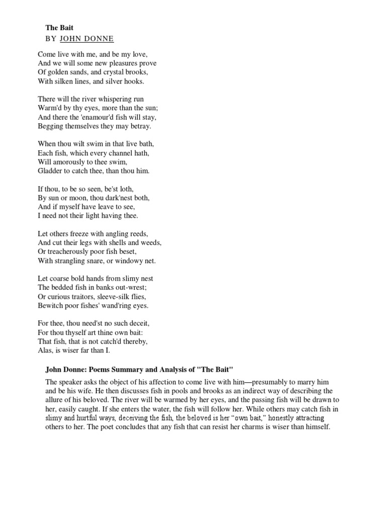 The Bait | PDF