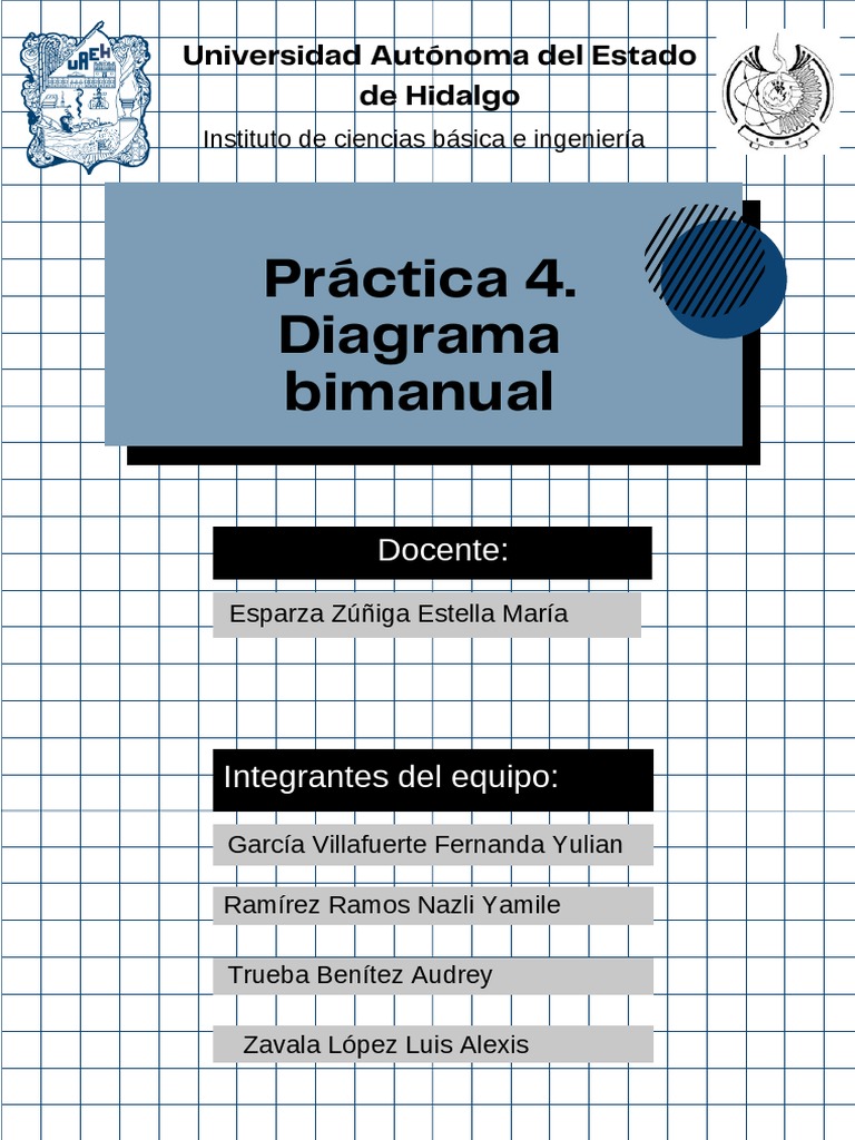 Diagrama Bimanual y Simbología Aplicada | PDF