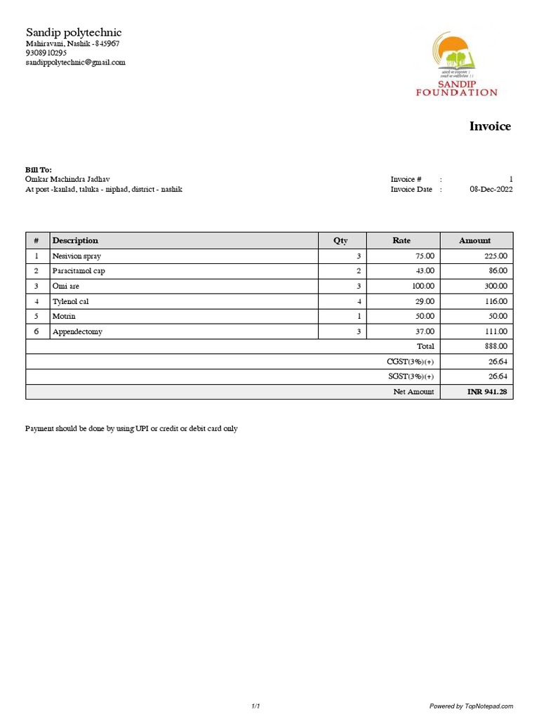 Invoice | PDF | Economies | Business