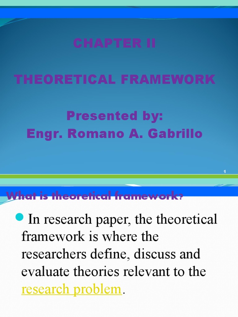 Research Framework Essentials | PDF | Theory | Hypothesis