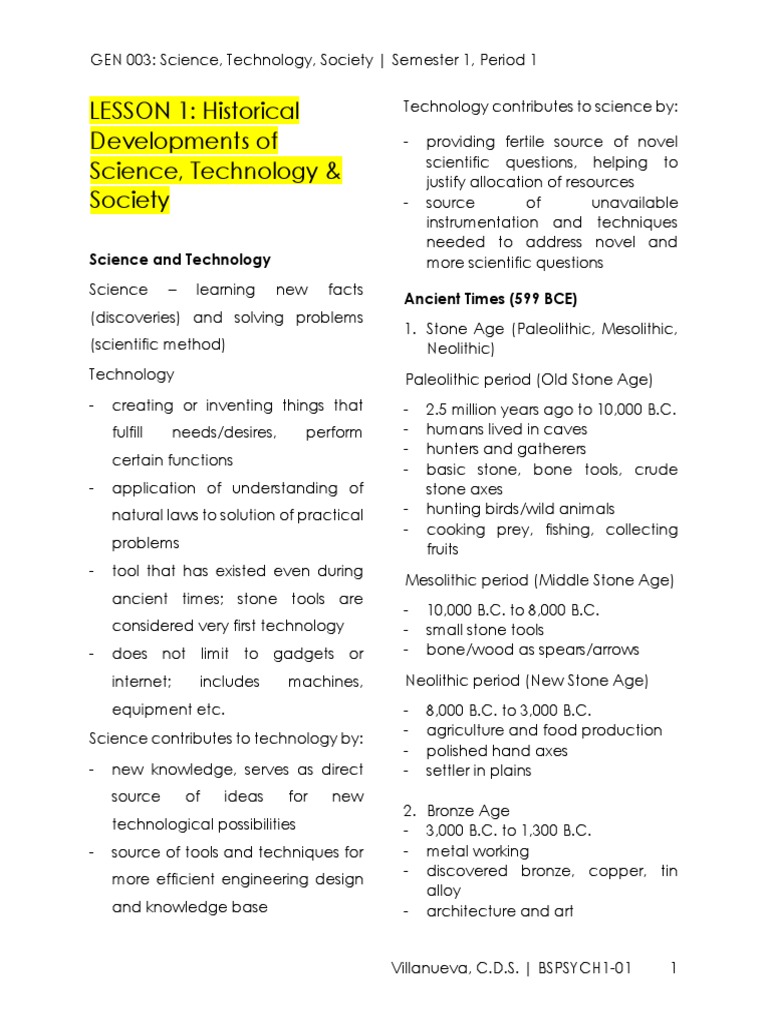 GEN 003 Prelims Reviewer | PDF | Science | Id