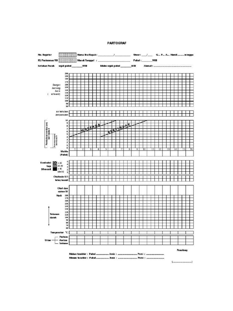 Partograf | PDF