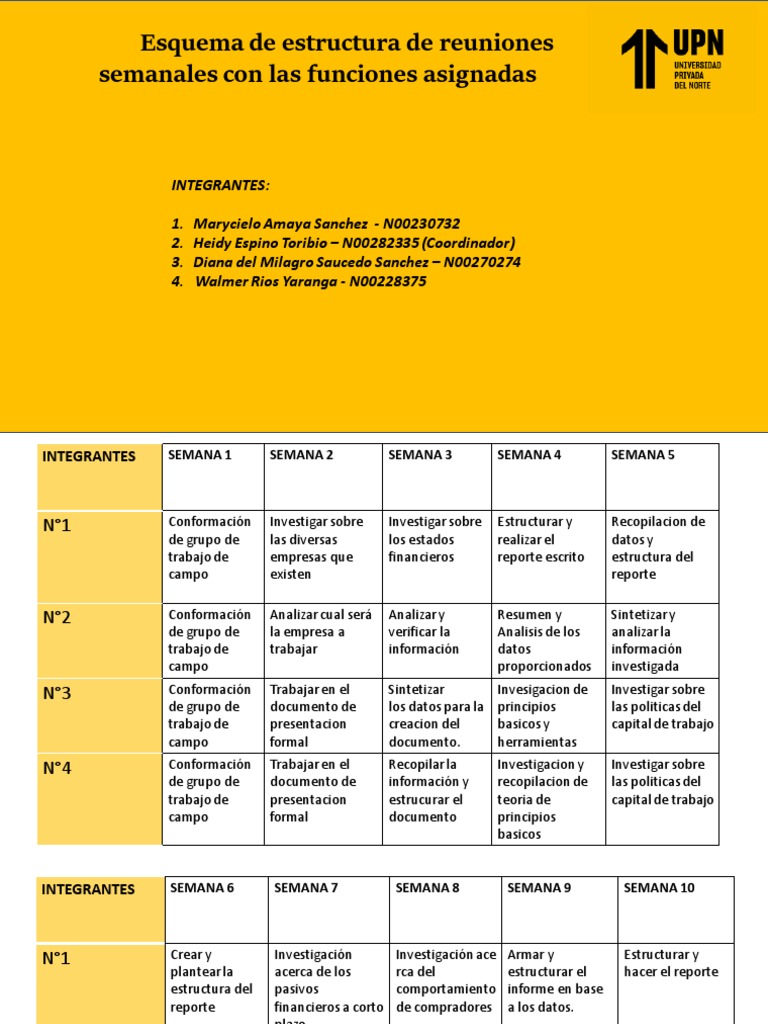 Estructura de Trabajo de Campo | PDF | Valoración (Finanzas ...