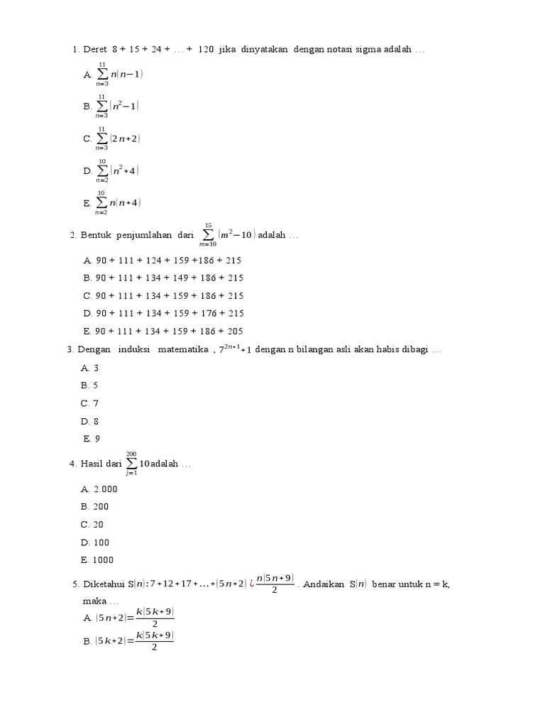 Soal Pas KLS Xi SMT 1 2022-2023 | PDF