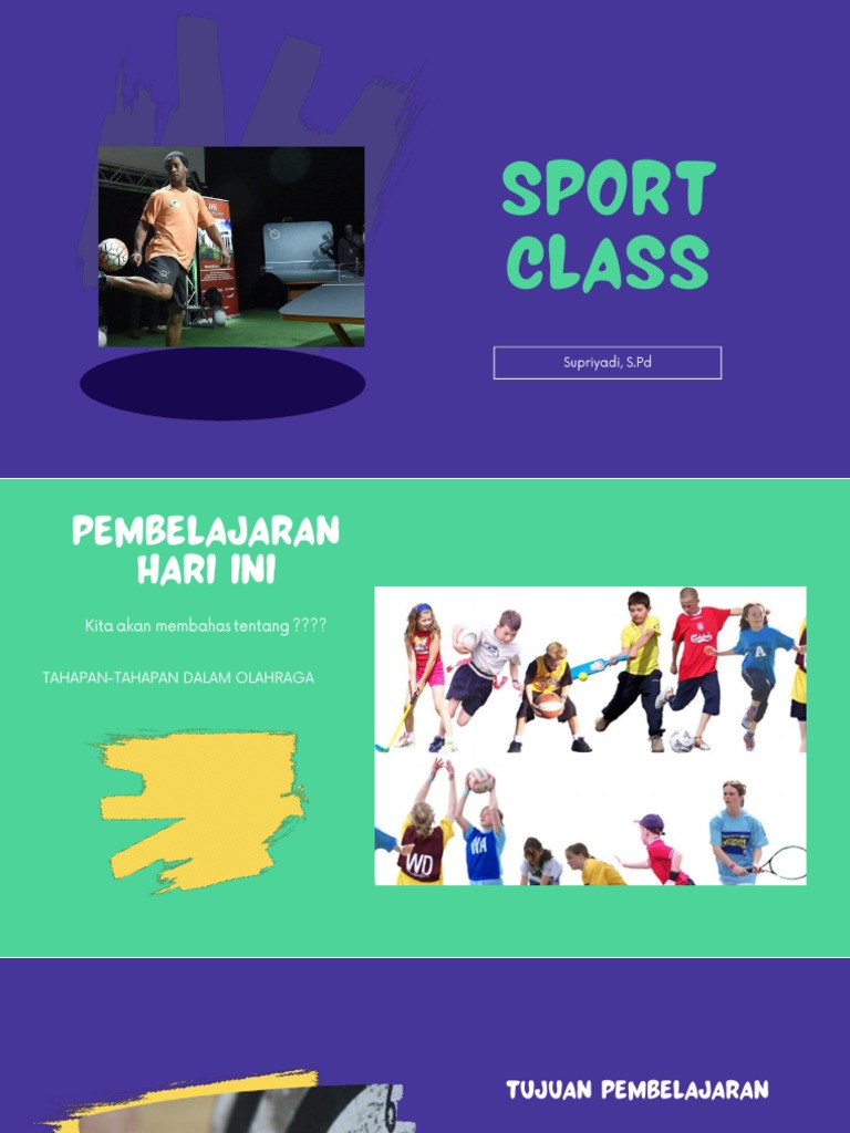 Tahapan-Tahapan Dalam Olahraga | PDF