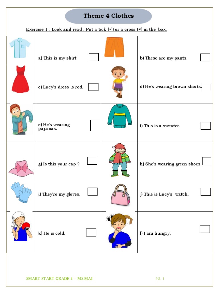 Analyzing Clothing Identification and Descriptions in an English ...