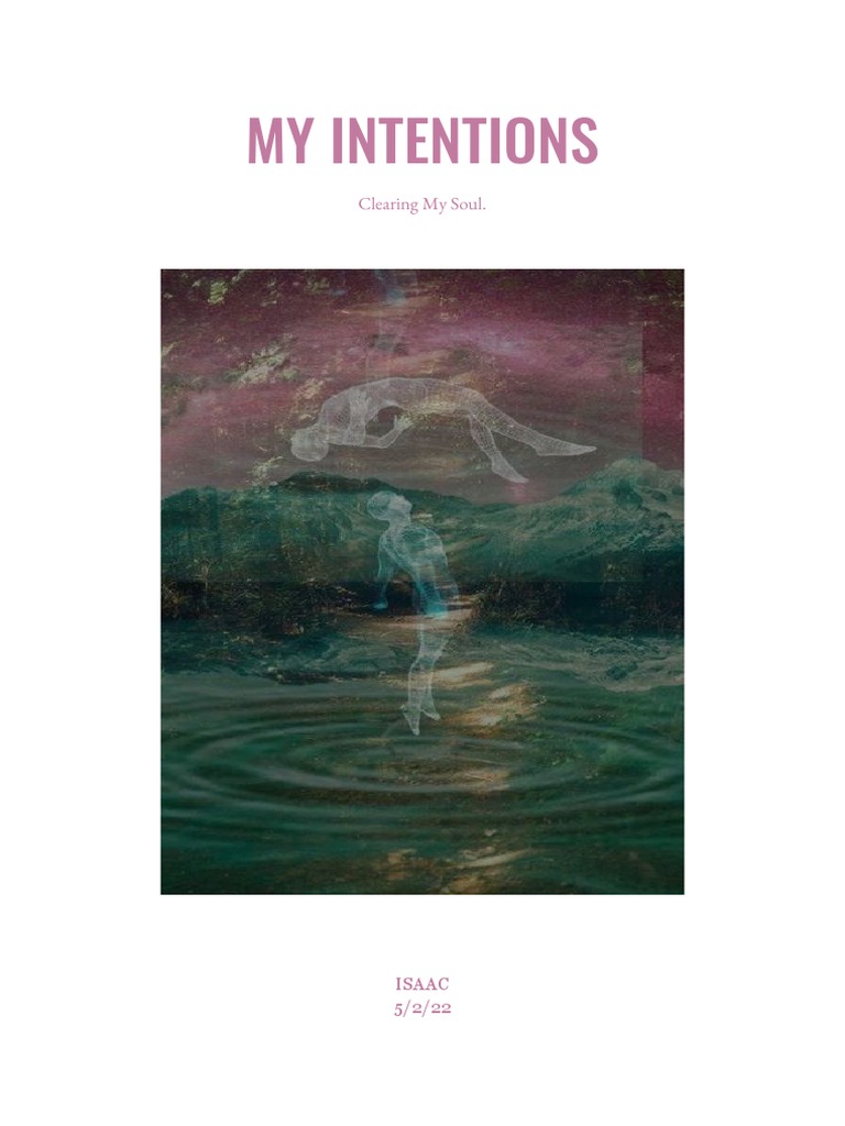 My Intentions | PDF