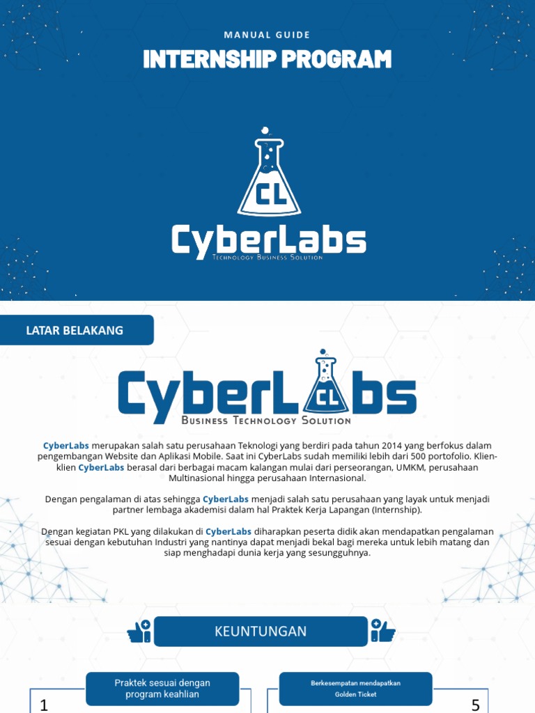 Program Internship di CyberLabs | PDF | Bisnis