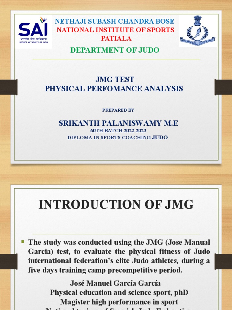 JMG Test for Judo Athlete Fitness | PDF | Aerobic Exercise | Physical ...