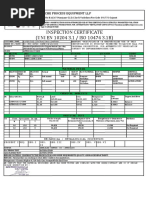 Sample MTC: Material Test Certificate | PDF | Screw | Manufactured Goods