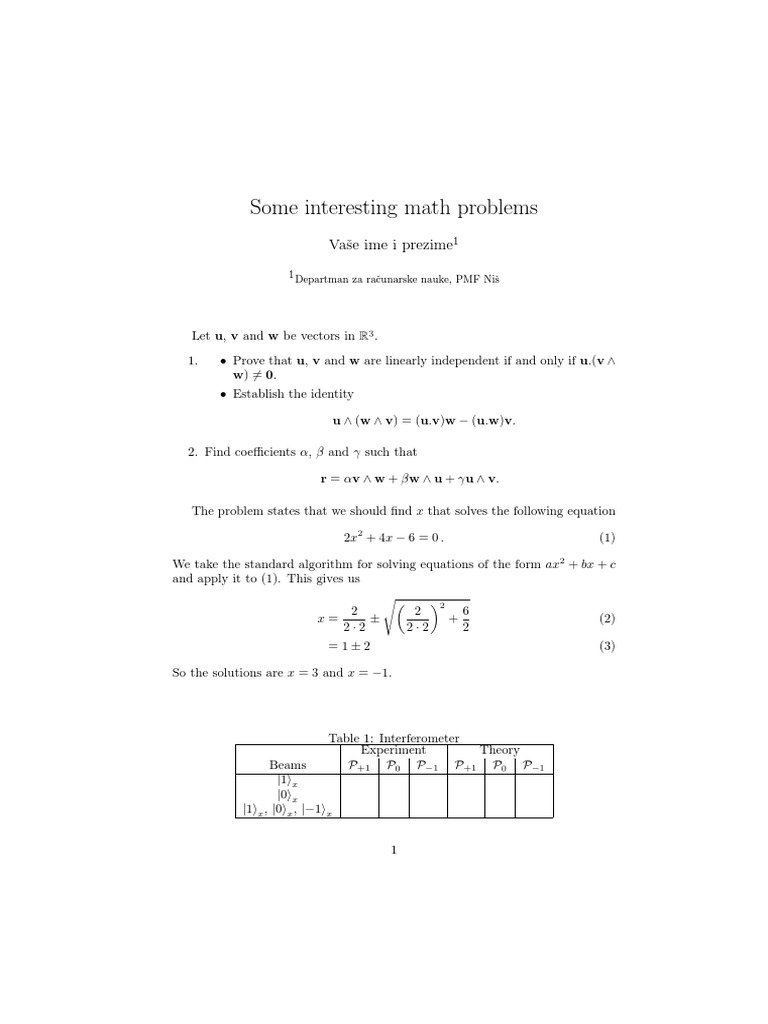 Vezba | PDF | Teaching Methods & Materials