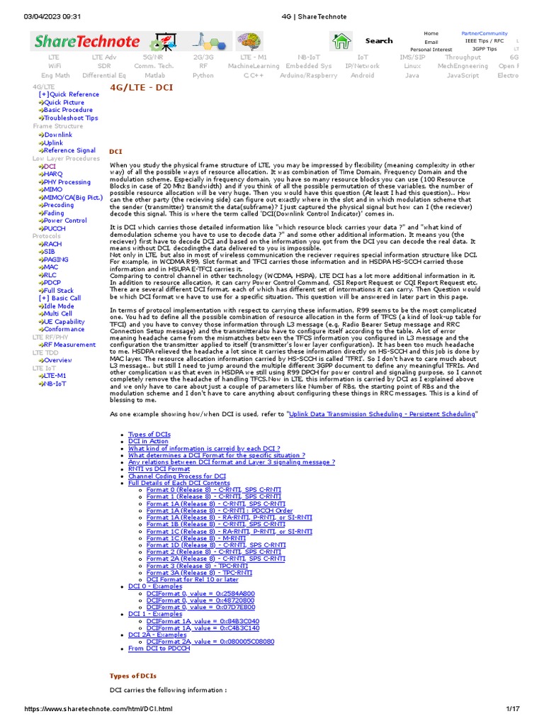 4G - ShareTechnote | PDF | High Speed Packet Access | Telecommunications