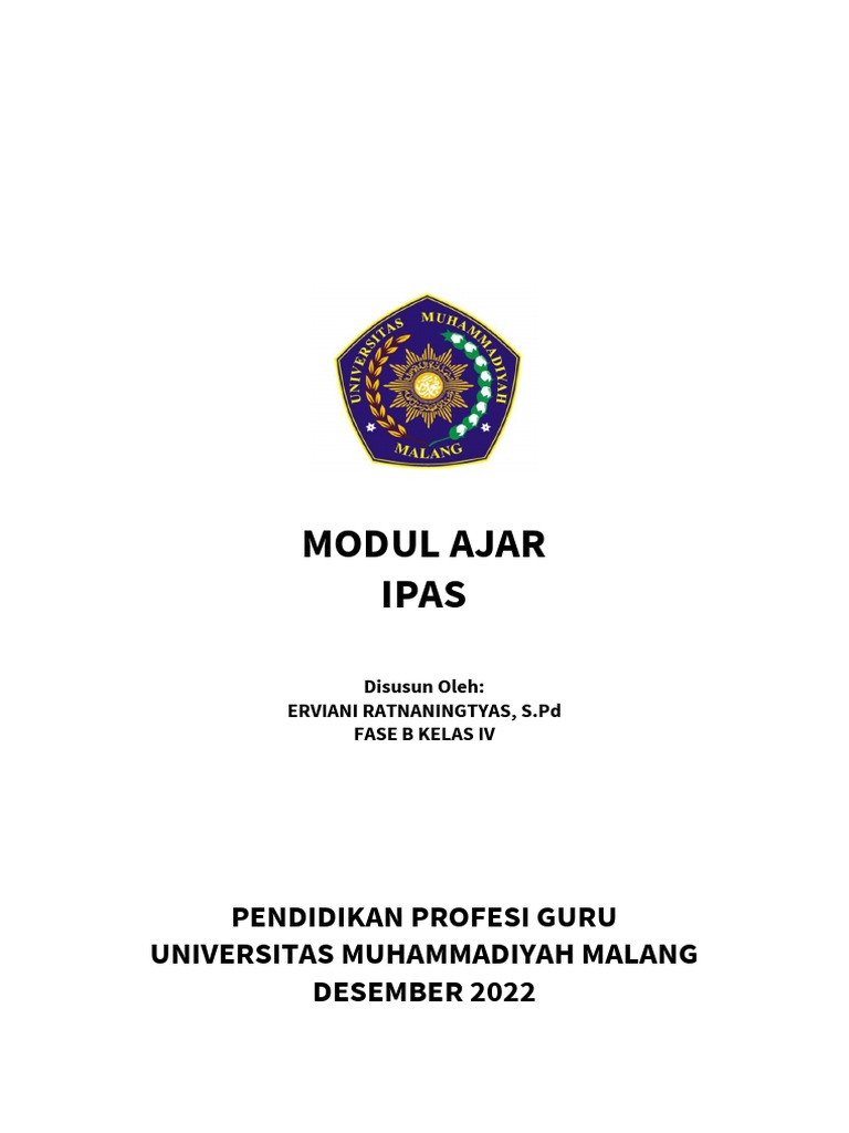 Modul PJBL IPAS | PDF