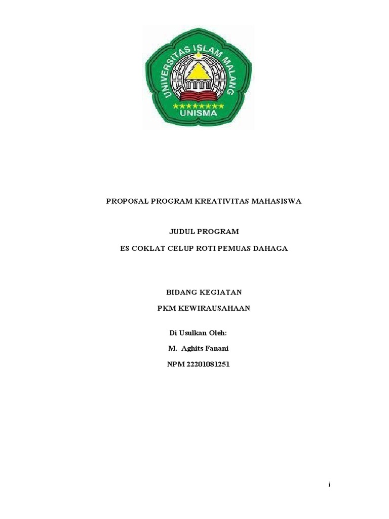 Proposal Master Maba | PDF | Seni
