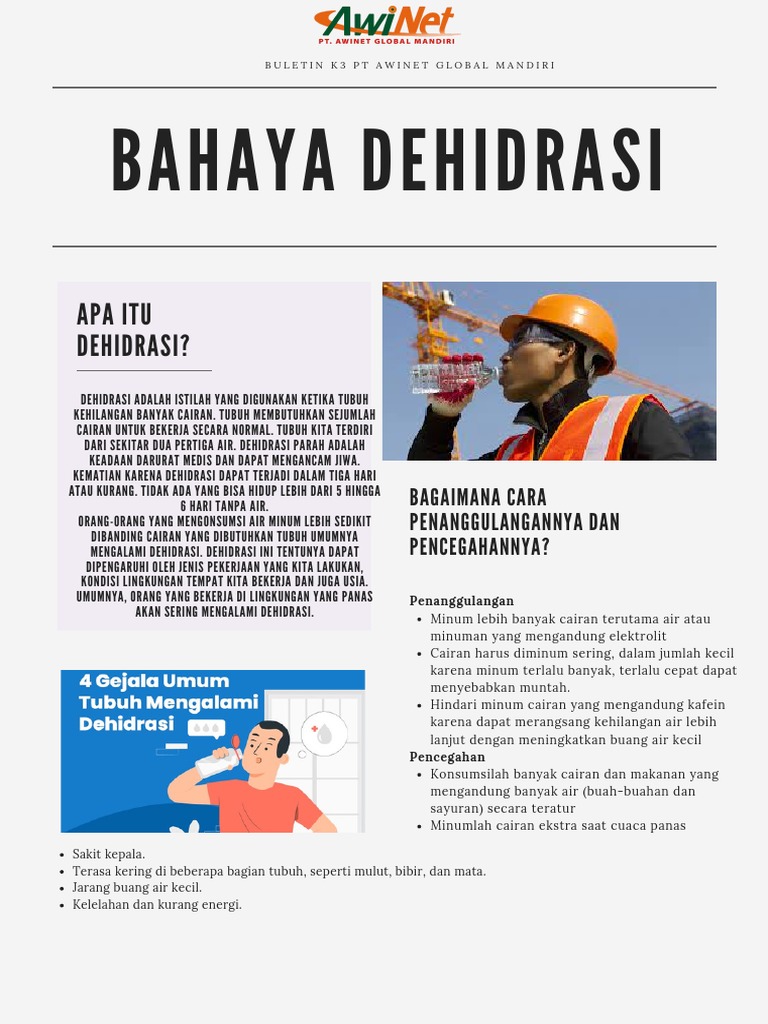 Bahaya Dehidrasi | PDF