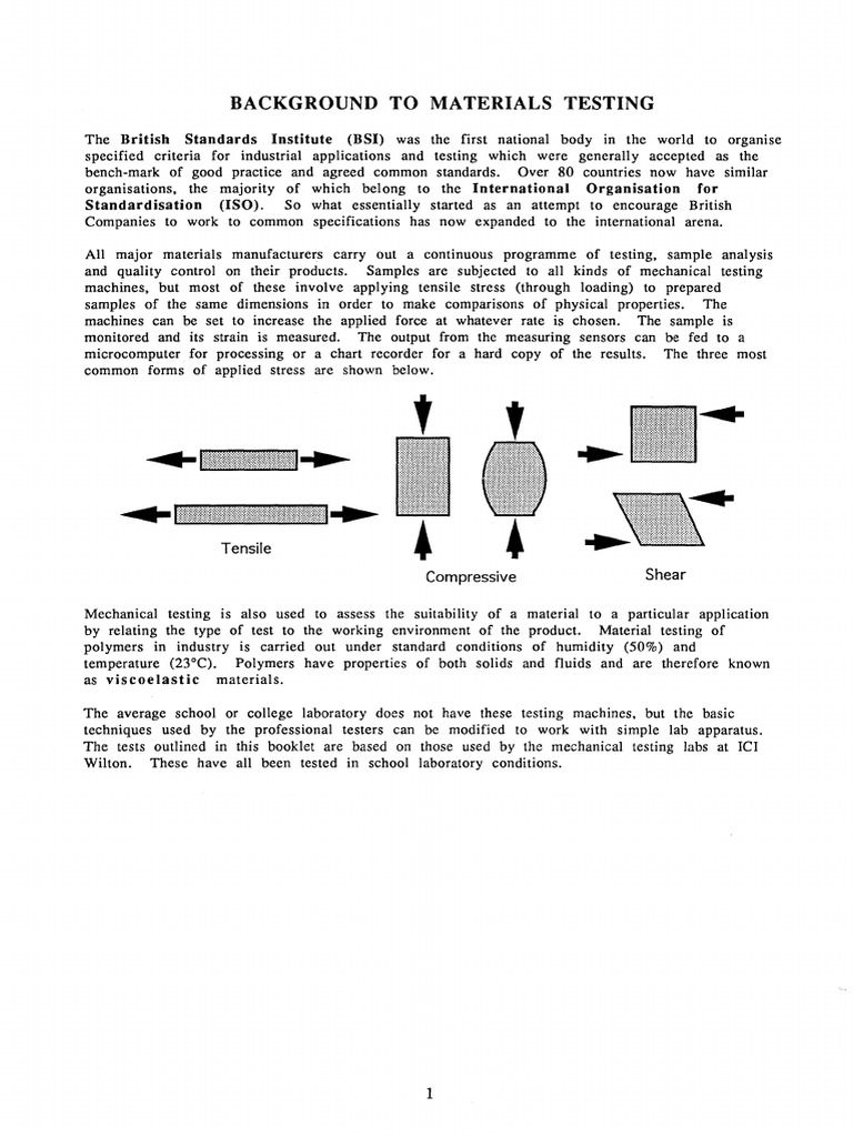 Selected Topics Polymers Physical Testing | PDF | Viscoelasticity ...