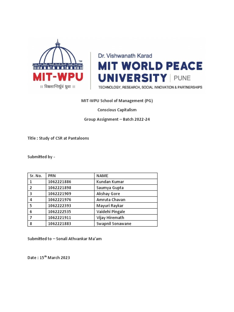CC Group Report 1 | PDF